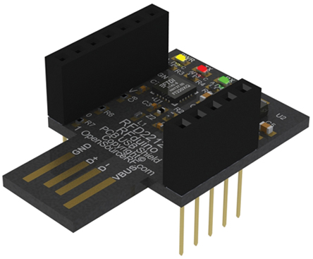 RFD22301 | RFduino 射频快速数字 DIP RFD22301 SMT 处理器系列 蓝牙 蓝牙 (BLE) RF 模块 RFD22301 | RFduino|801-1689